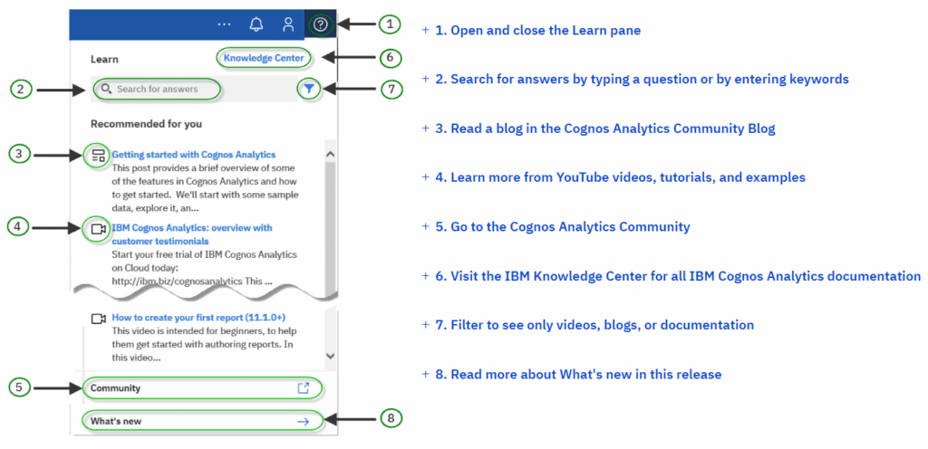 IBM Cognos Analytics releases – what’s new | QMetrix