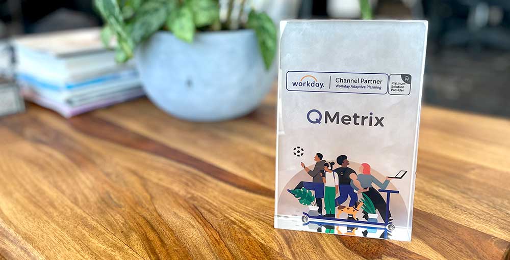 QMetrix is Workday Adaptive Planning Platinum Solution Provider